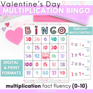 Valentine’s Day Math Games for Upper Elementary – 3 Easy February ...