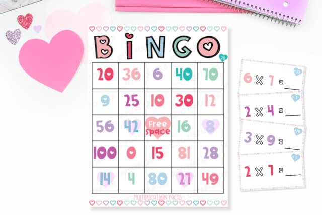 Valentine’s Day Math Games for Upper Elementary – 3 Easy February ...